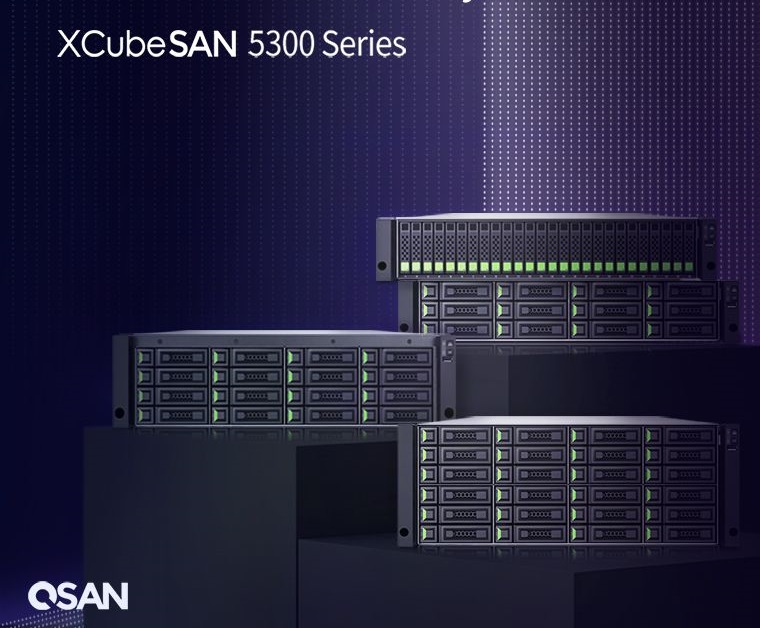QSAN представляет серию блочных массивов корпоративного уровня XCubeSAN ...
